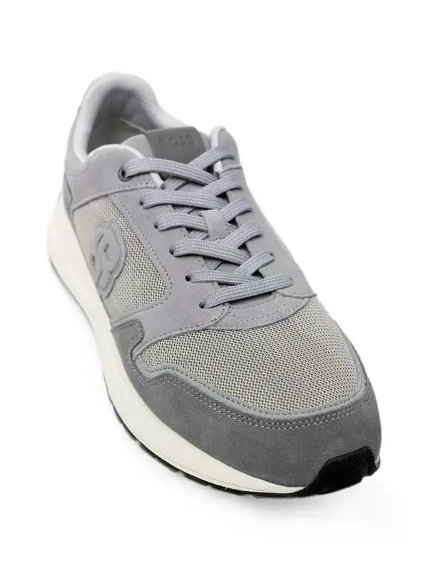 BOSS Panelled Logo Patch Sneakers