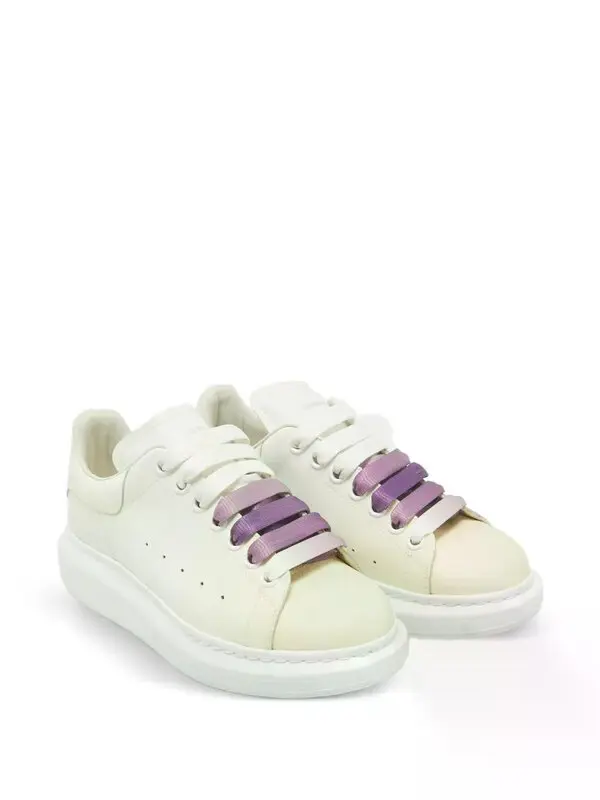 Alexander McQueen Oversized Lace-up Sneakers - Neutrals