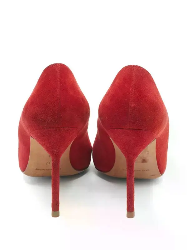Manolo Blahnik Bb Pointed-toe Pumps - Red