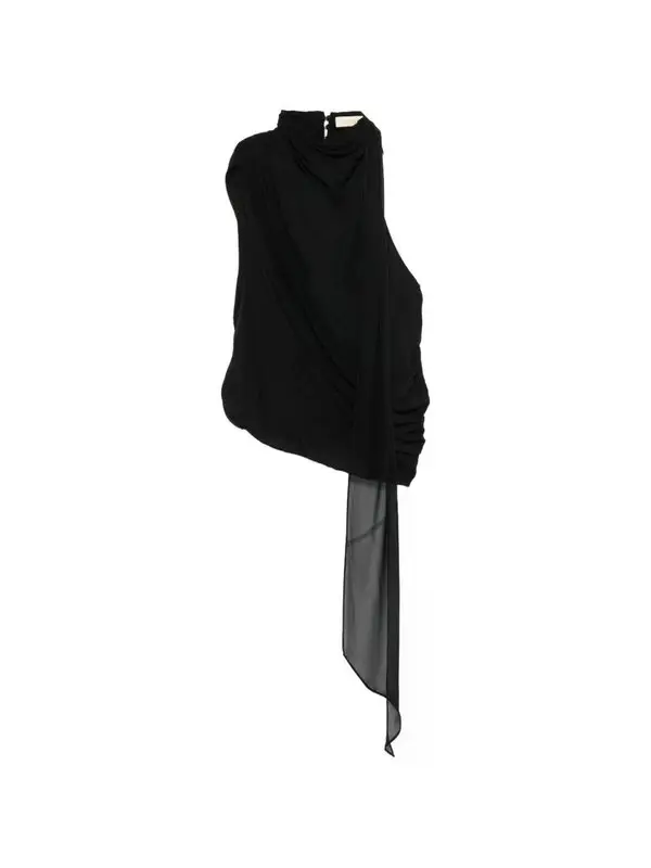 DE LA VALI Menorca Draped Top