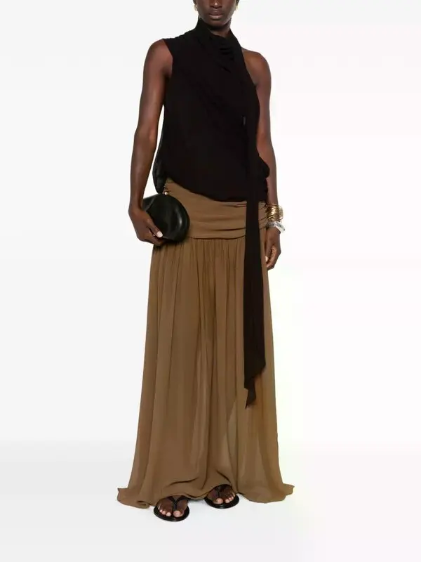 DE LA VALI Menorca Draped Top