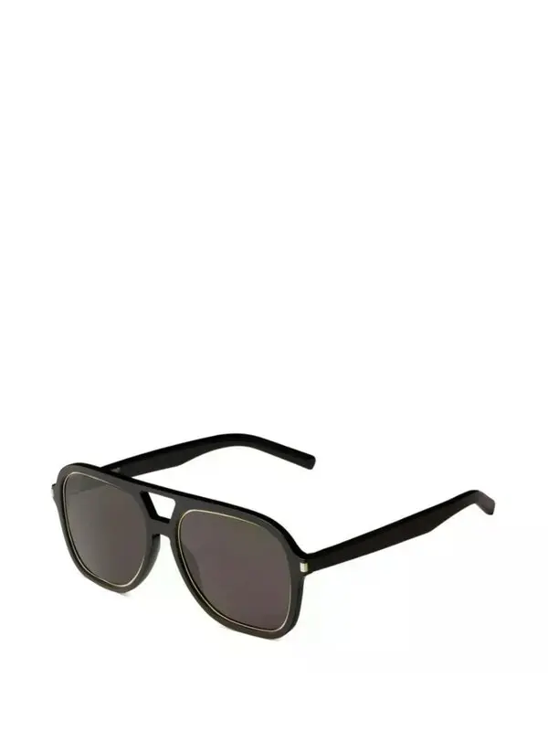 Saint Laurent Pilot-frame Sunglasses - Black