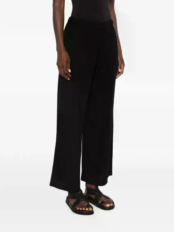 MOUTAKI Elasticated Waistband Palazzo Pants