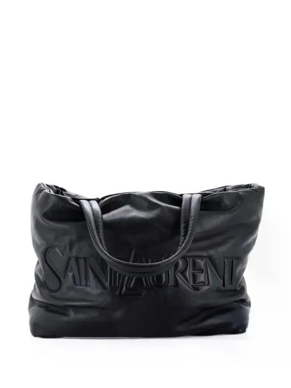 Saint Laurent Padded Leather Tote Bag