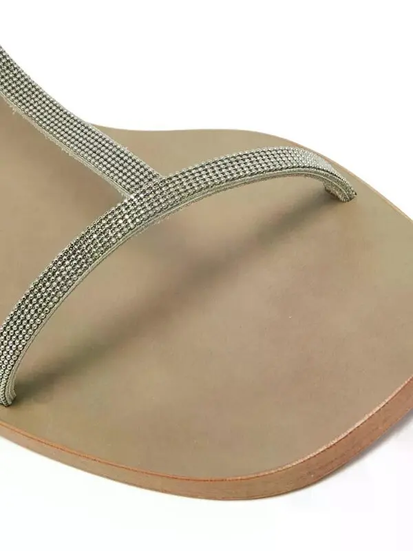 Brunello Cucinelli Monili-chain Embellished Thong Sandals