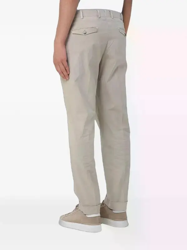 PT TORINO Pleated-detail Chino Trousers