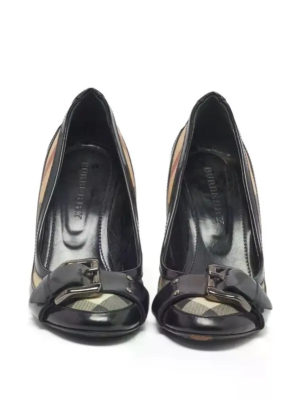 Burberry Nova Check Buckle Pumps