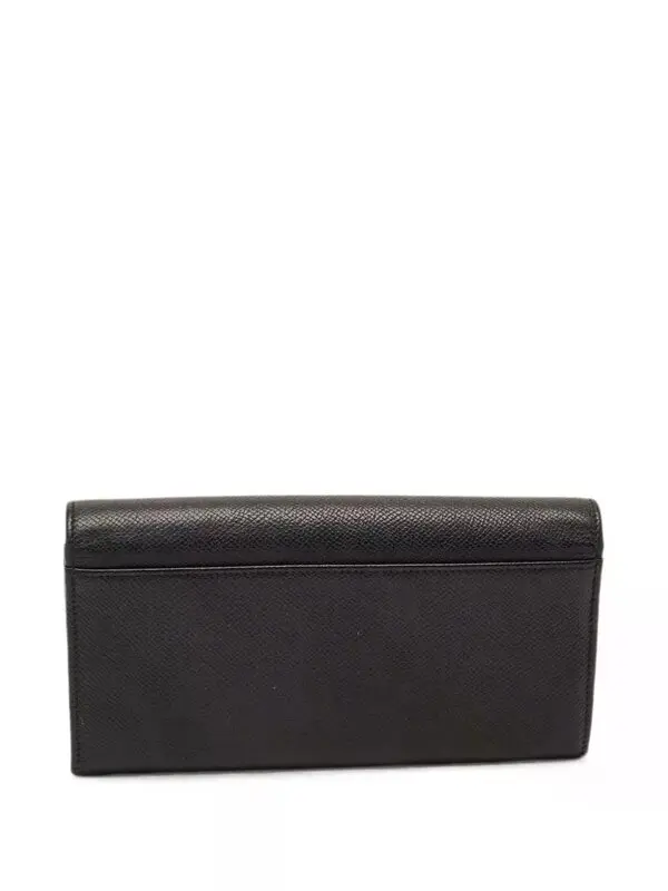 Dolce & Gabbana Logo Plaque Flap Wallet