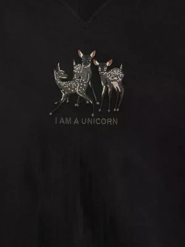 Burberry Embroidered Oversized T-shirt