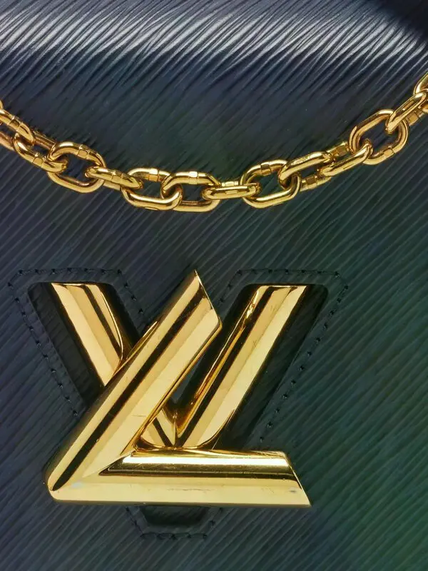 LOUIS VUITTON Twist Mm Navy Epi Leather Bag