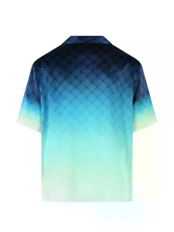 Casablanca Circuit Monogram Silk Shirt