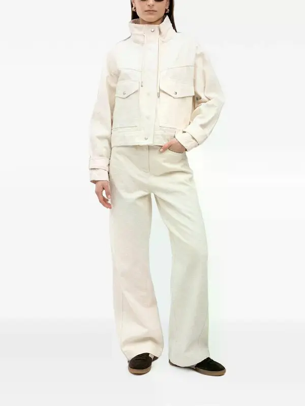 BOSS Textured Drawstring Jacket