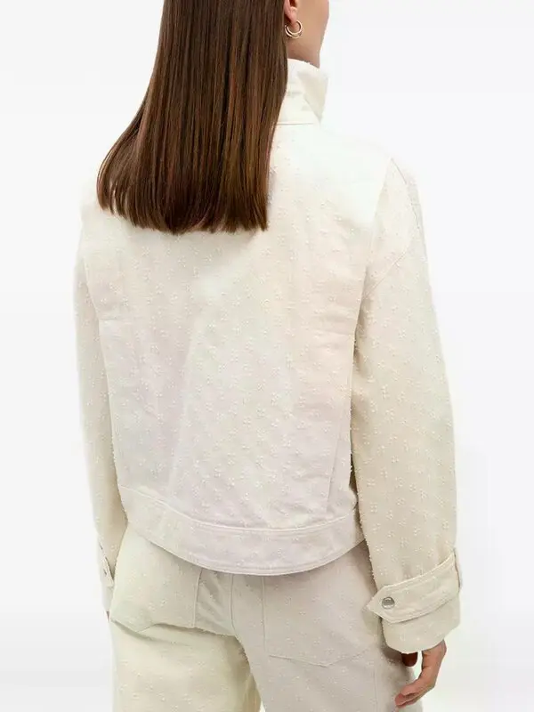 BOSS Textured Drawstring Jacket