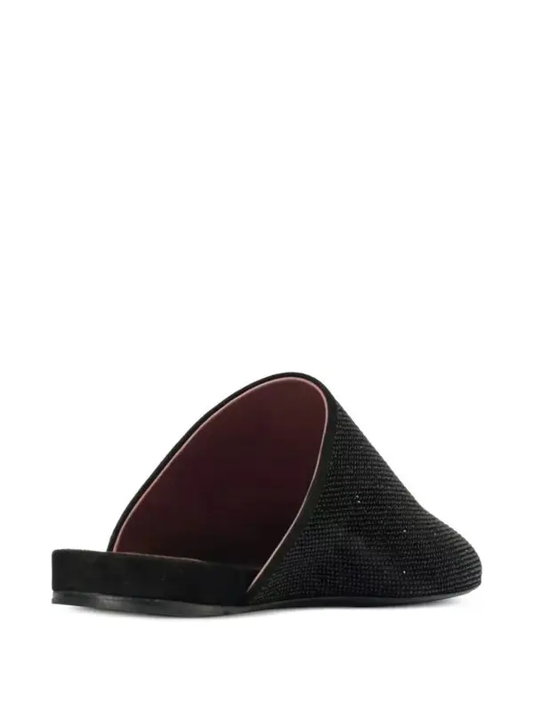 Premiata Embellished Leather Mules