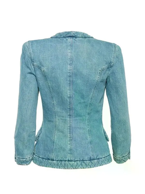 Balmain Faded Double-breasted Blazer