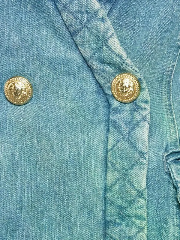 Balmain Faded Double-breasted Blazer