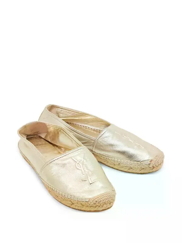 Saint Laurent Cassandre Espadrille Flats