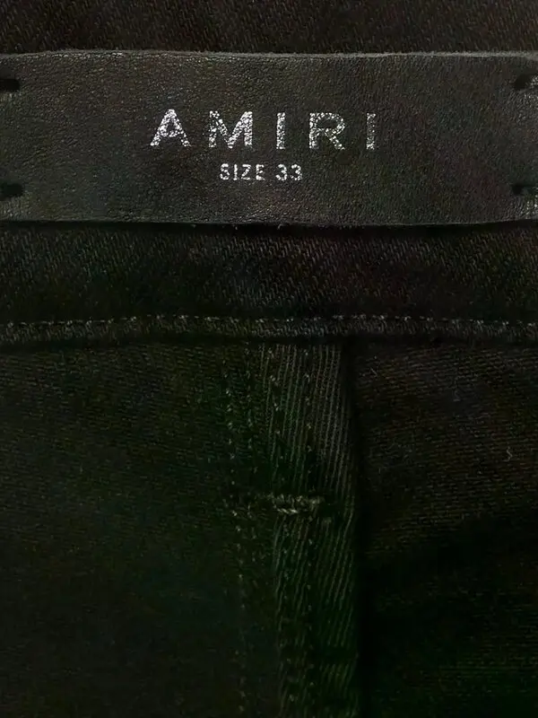 Amiri Distressed Slim-fit Jeans