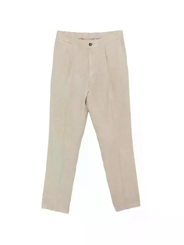 Alpha Industries Pleated Linen Trousers