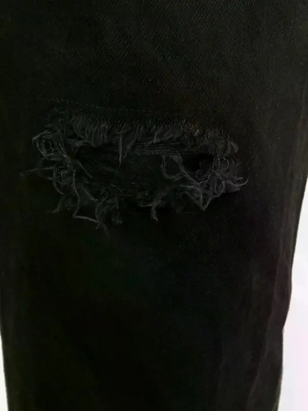 Emporio Armani Belt-loop Distressed Jeans