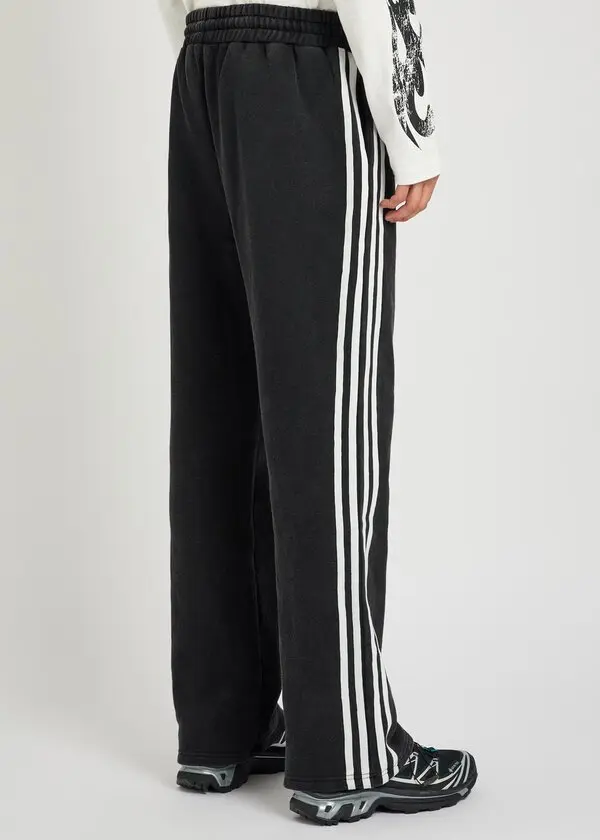 GODMADE Imperial Logo Striped Cotton Sweatpants