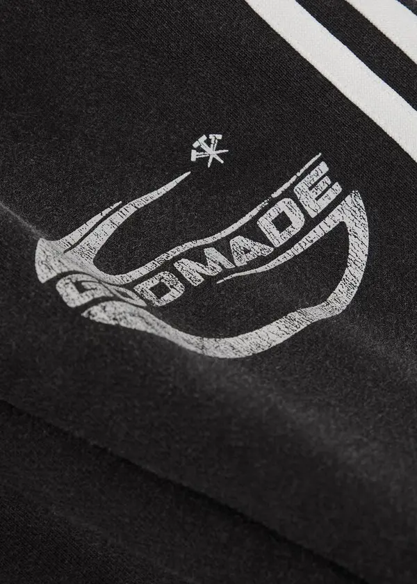 GODMADE Imperial Logo Striped Cotton Sweatpants
