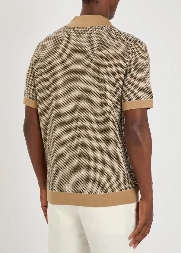 BOSS Lomare Jacquard Cotton Shirt