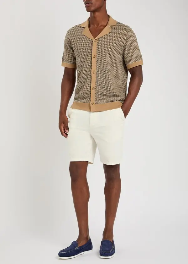 BOSS Lomare Jacquard Cotton Shirt