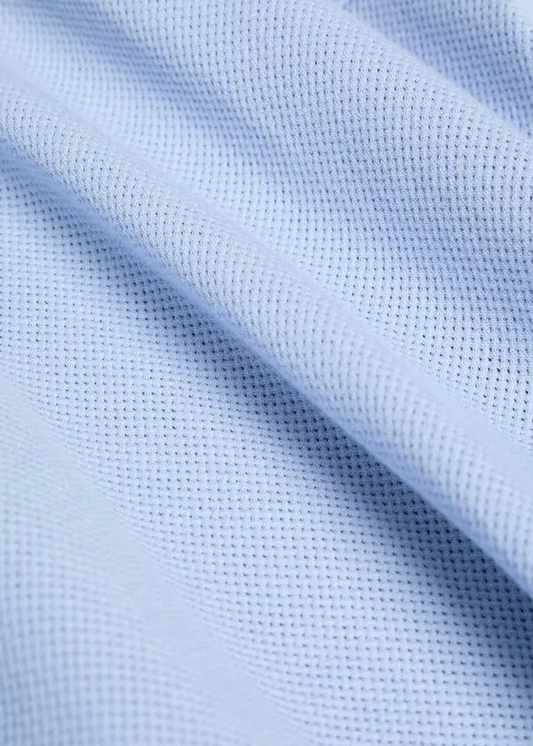 Sunspel Cotton-mesh Polo Shirt