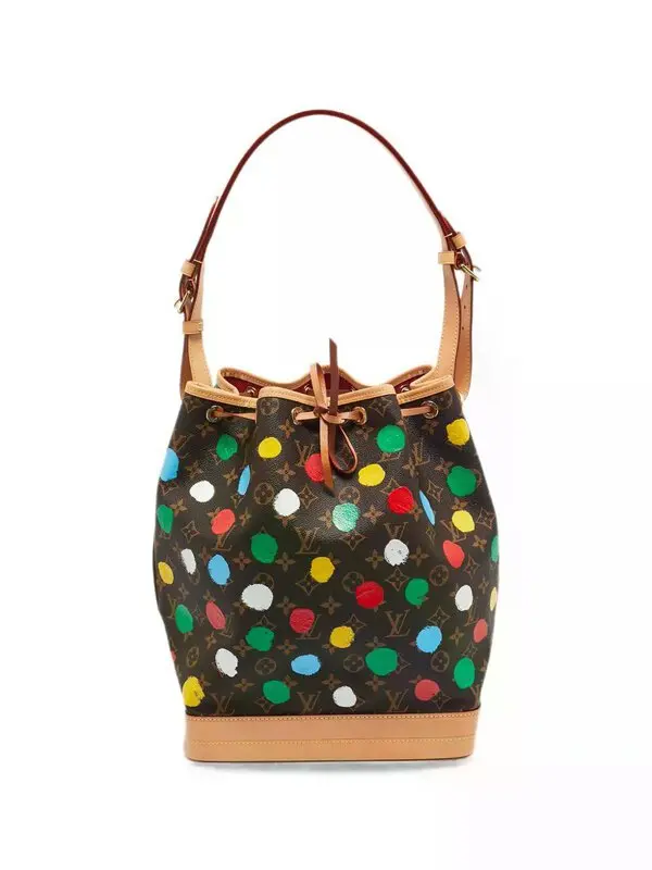 LOUIS VUITTON Noé Painted Dots Bucket Bag