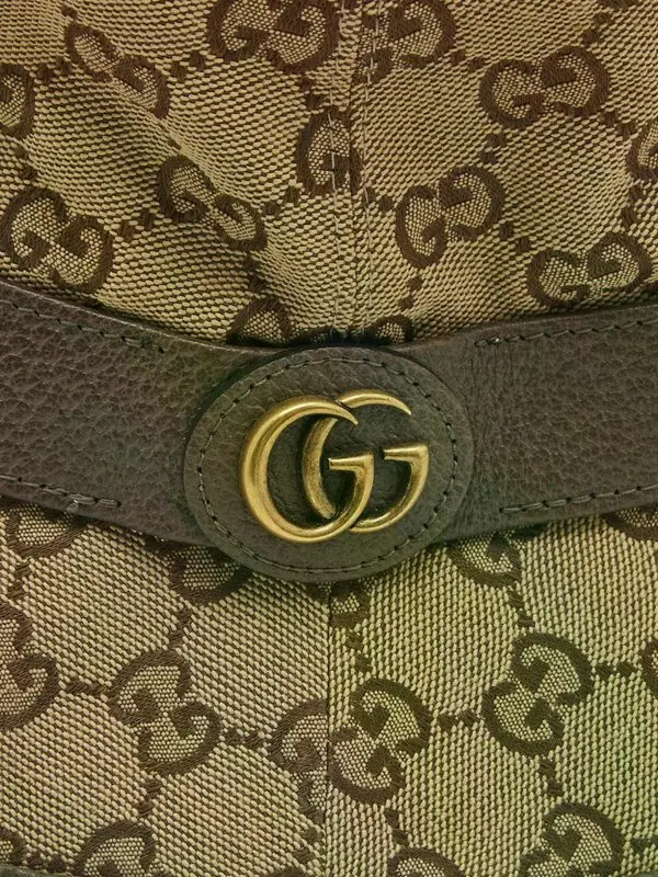 Gucci Gg Supreme Bucket Hat - Neutrals