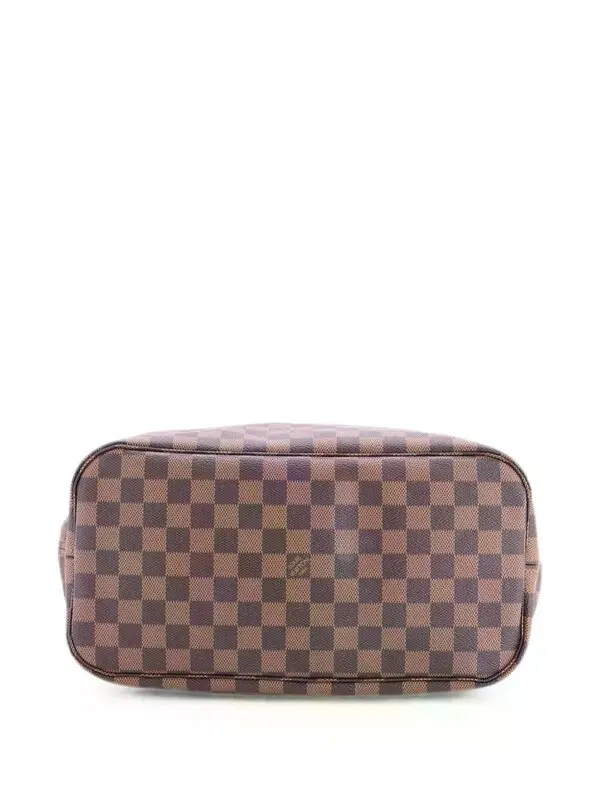 LOUIS VUITTON Damier Neverfull Mm Tote Bag - Brown