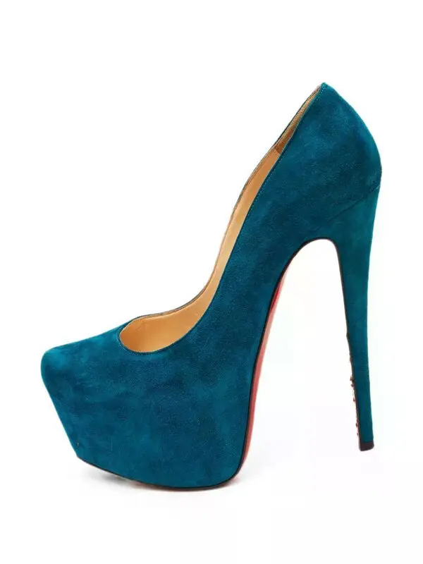 CHRISTIAN LOUBOUTIN Daffodile Platform Pumps - Blue