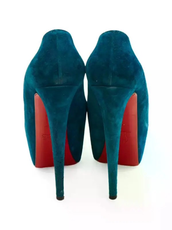CHRISTIAN LOUBOUTIN Daffodile Platform Pumps - Blue