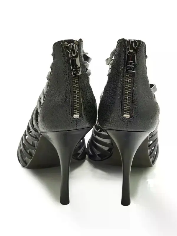 Tory Burch Strappy Caged Stiletto Sandals