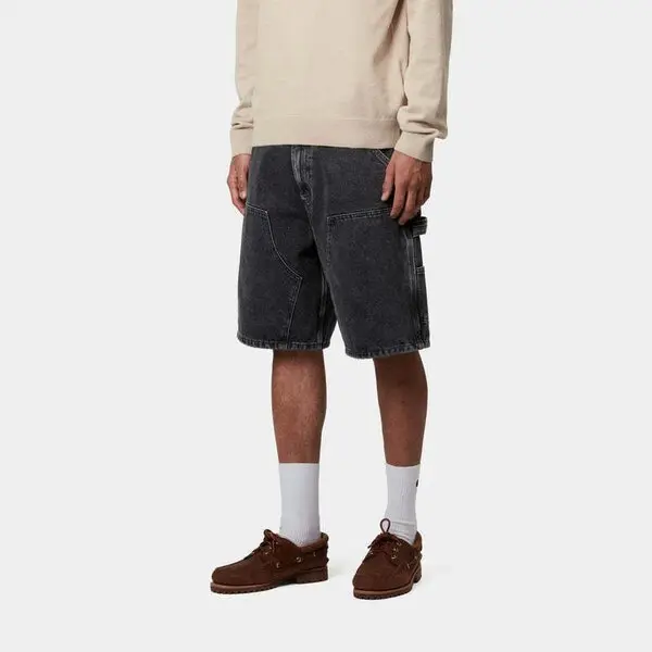 Carhartt Work In Progress Double Knee Smith Denim Shorts