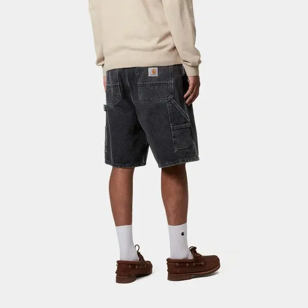 Carhartt Work In Progress Double Knee Smith Denim Shorts