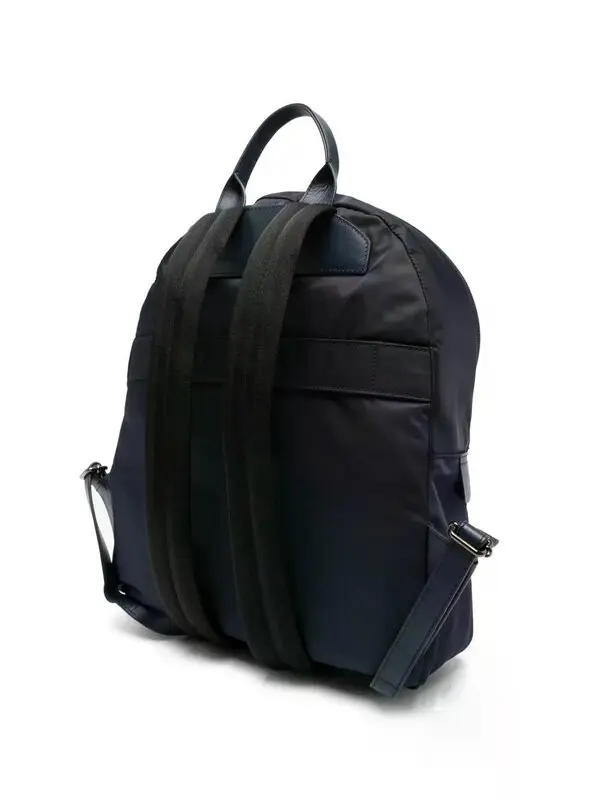 Kiton Logo Plaque Zip-fastening Backpack