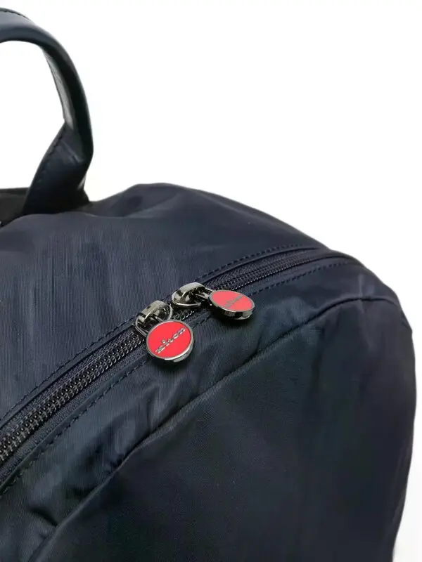 Kiton Logo Plaque Zip-fastening Backpack