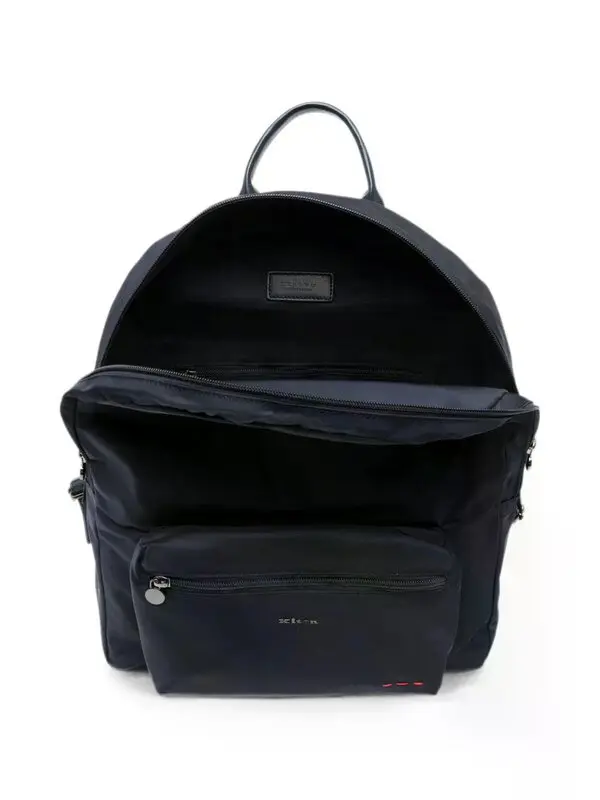 Kiton Logo Plaque Zip-fastening Backpack