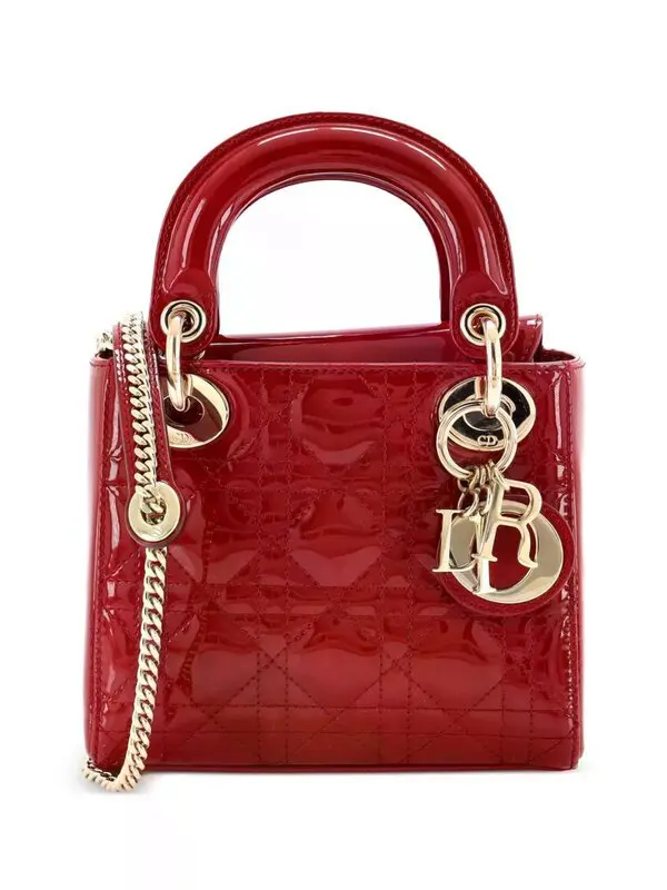 Dior Lady Chain Bag - Red