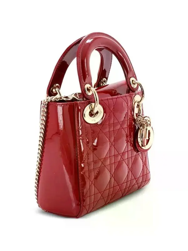 Dior Lady Chain Bag - Red