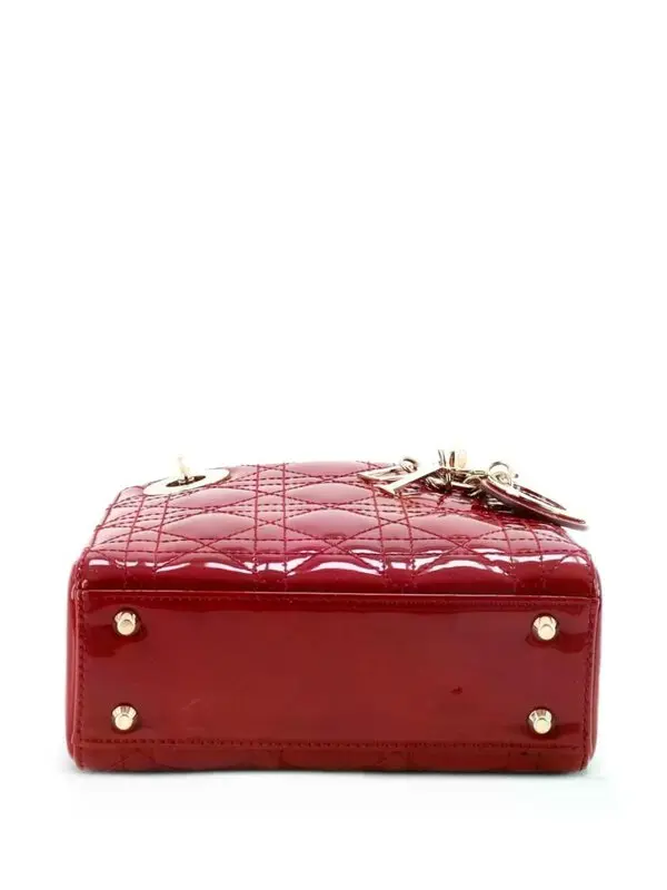 Dior Lady Chain Bag - Red