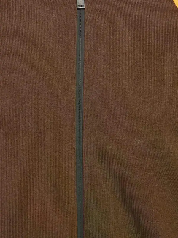 Fendi Logo Tape Hoodie