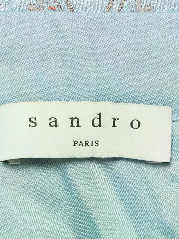 Sandro Orlan Puff-sleeve Mini Shirt Dress