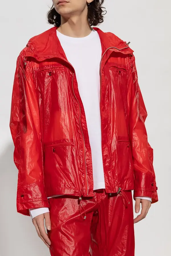 FERRAGAMO Hooded Drawstring Jacket