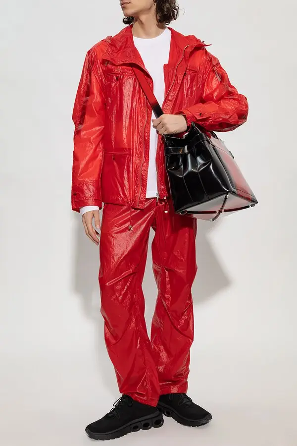 FERRAGAMO Hooded Drawstring Jacket
