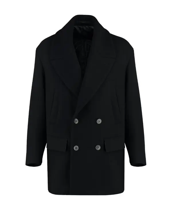 Giorgio Armani Double-breasted Tailored Coat