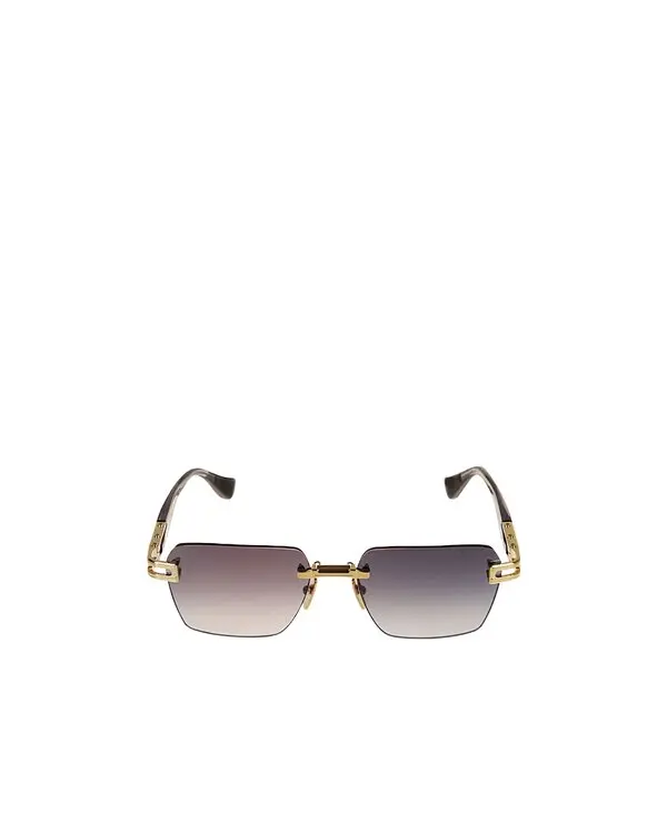Dita Logo Rimless Sunglasses