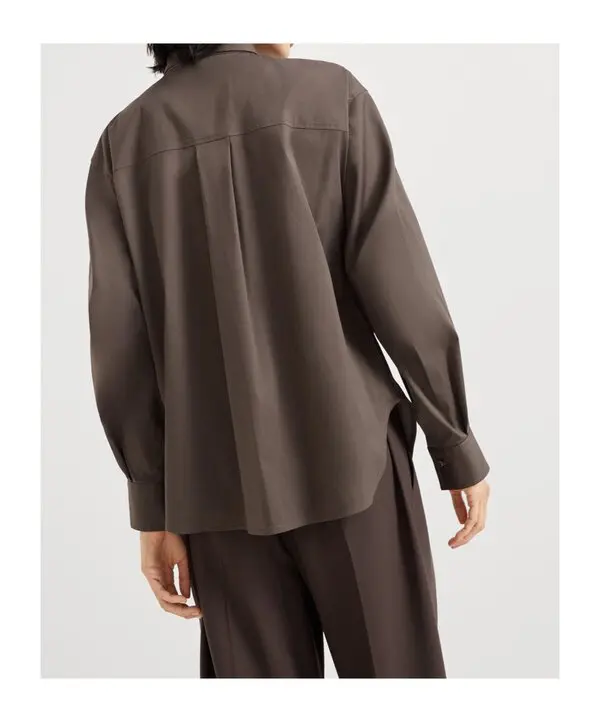 Brunello Cucinelli Long-sleeved Buttoned Shirt
